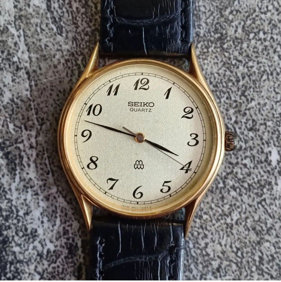 Seiko Twin Quartz railway dial, Barang Mewah, Jam Tangan di Carousell