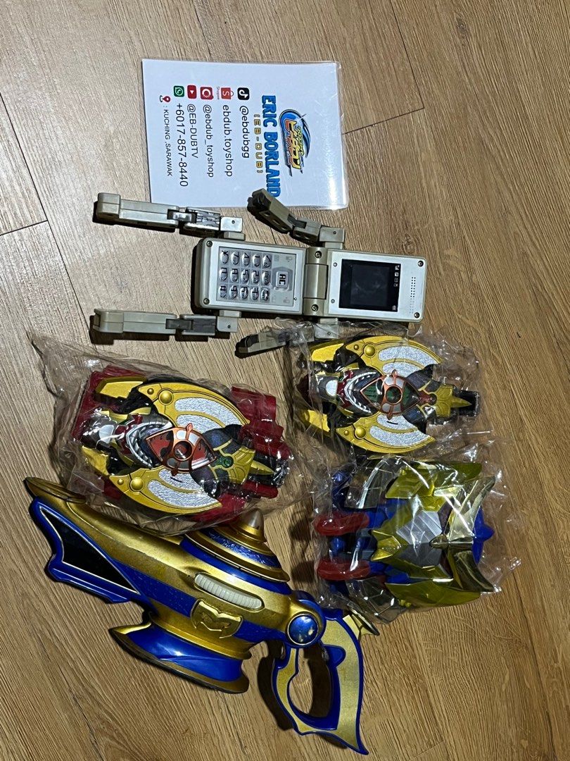 Set Dx toys kamen rider ryukendo, Hobbies & Toys, Toys & Games on Carousell