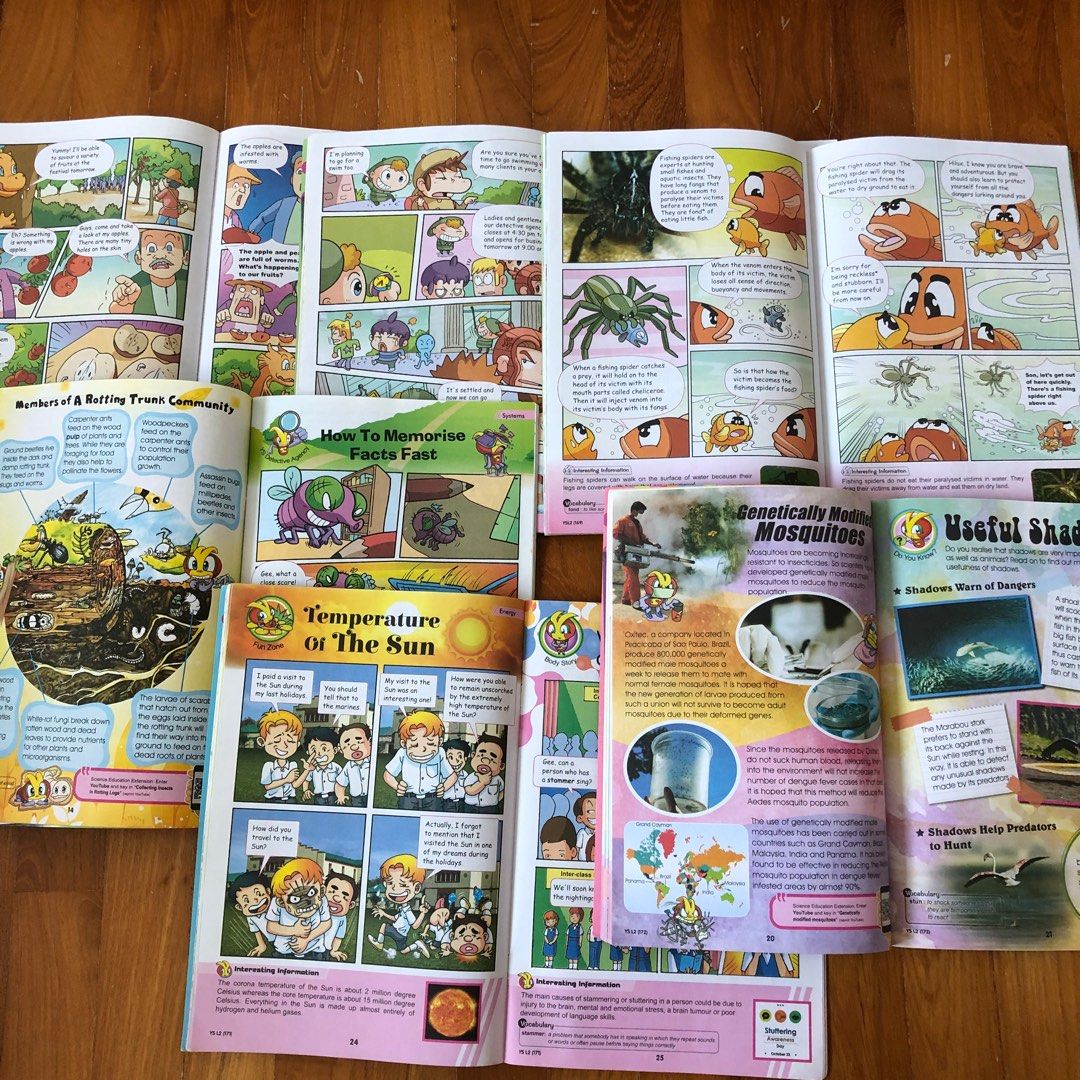 Set of 22 Young Scientists Level 2 and Level 1 science magazines ...