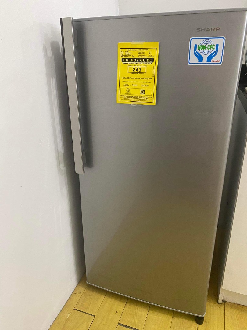 Sharp 1-door ref w/ freezer (6 cu ft.) used for 1 year, TV & Home ...