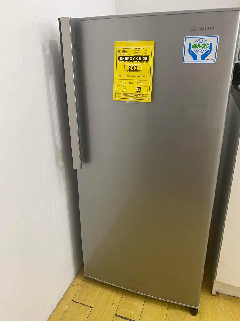 Sharp 1-door ref w/ freezer (6 cu ft.) used for 1 year, TV & Home ...