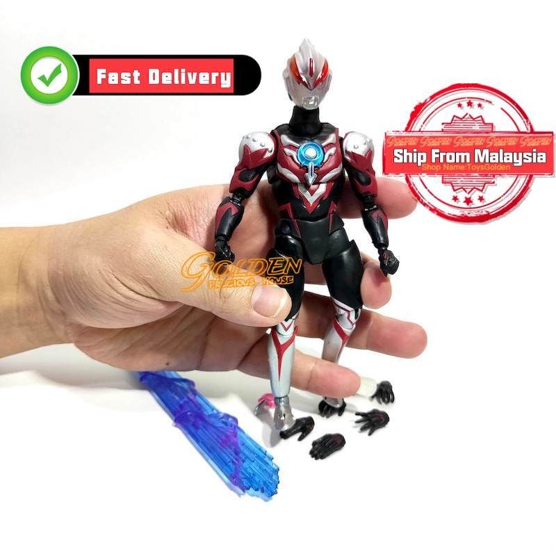 Shf Ultraman ORB Thunder Breastar Action Figures 15cm Pvc Model ...