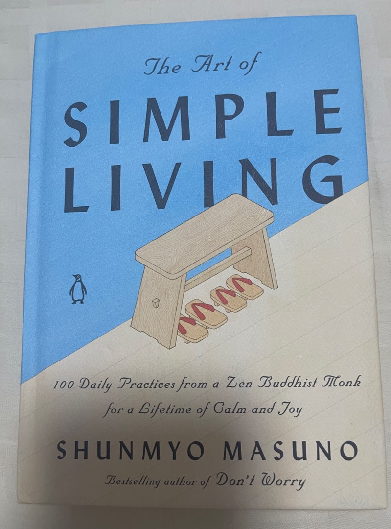 Simple Living by Shunmyo Masuno (Hard Cover), Hobbies & Toys, Books ...