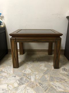 TELA Japandi Solid Wood Side Table, Furniture & Home Living, Furniture ...