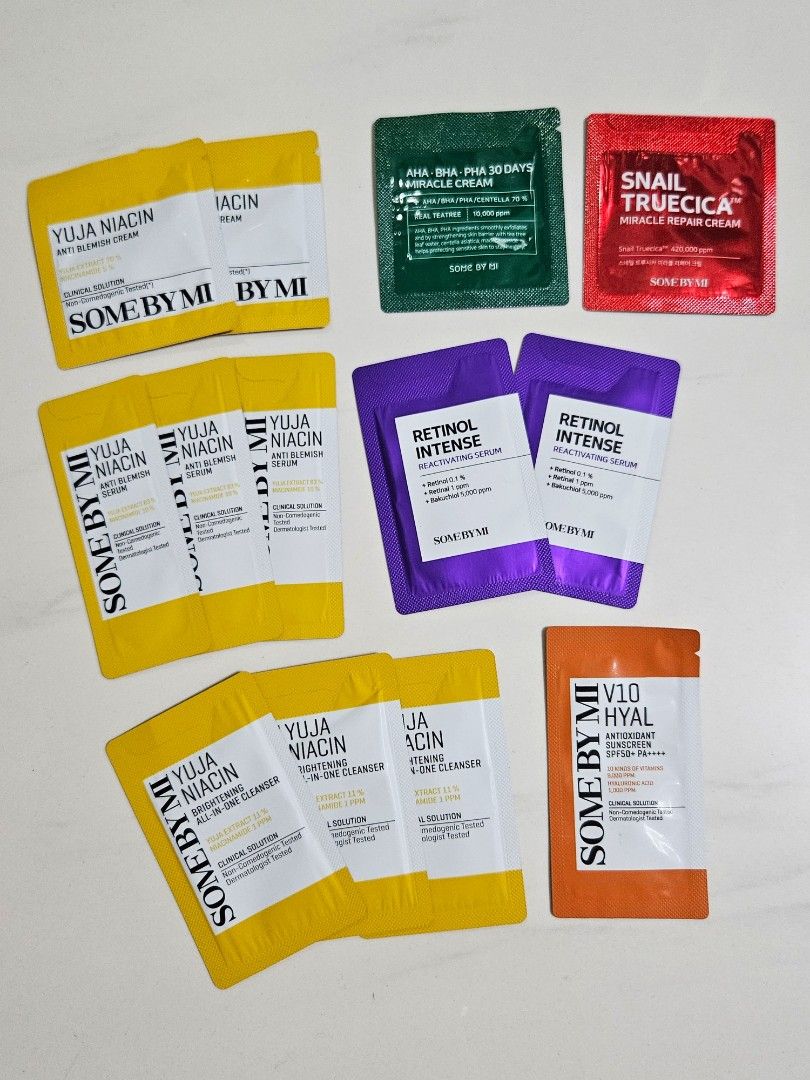 *13 Sachets SOME BY MI Yuja Niacin Brightening All in One Cleanser ...