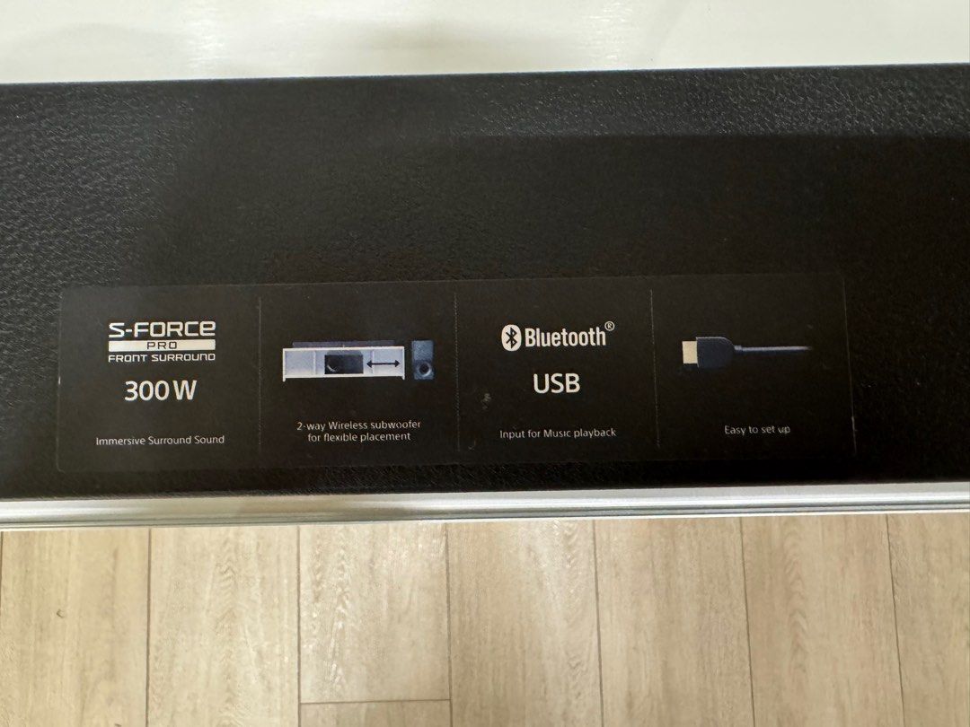 SONY 300W sound bar, Audio, Soundbars, Speakers & Amplifiers on Carousell