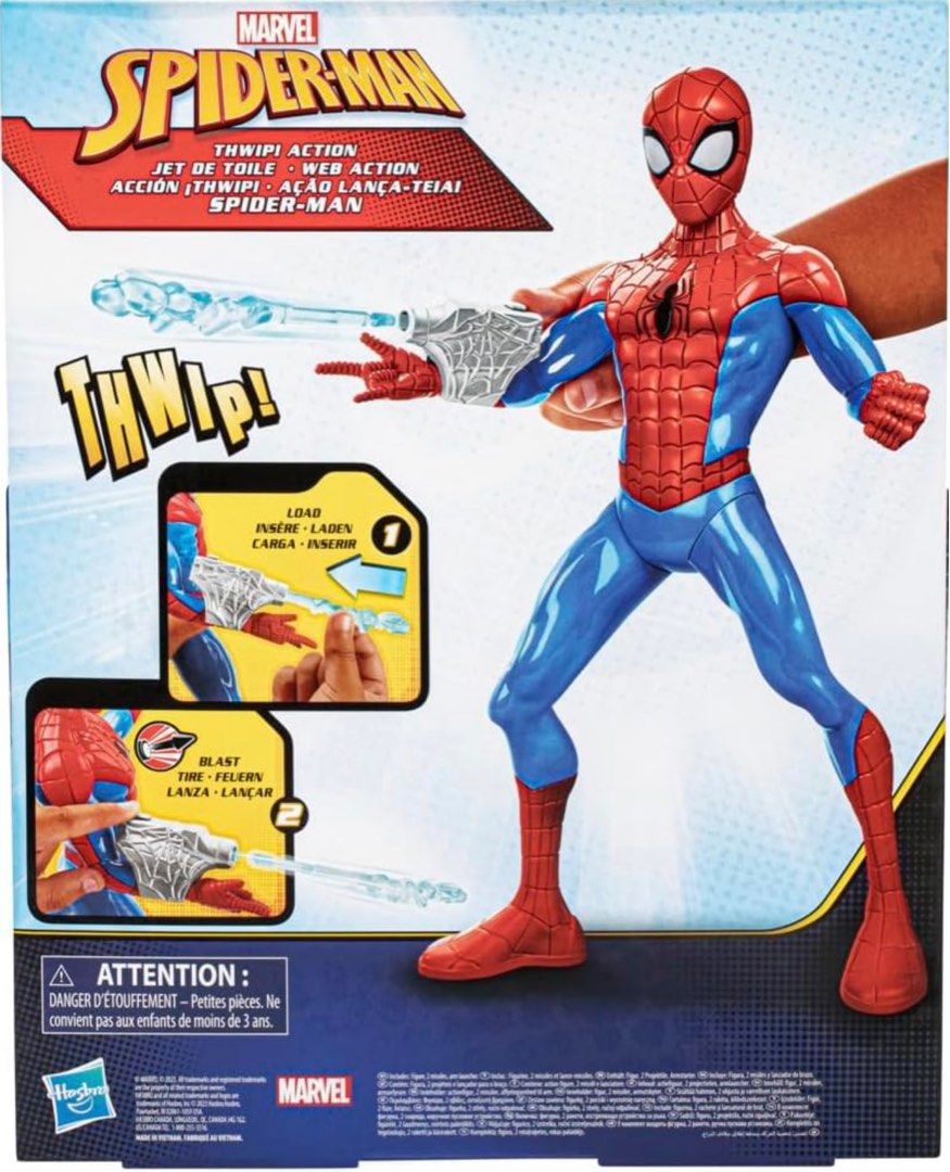Spider-Man Thwip Action, Hobbies & Toys, Toys & Games on Carousell