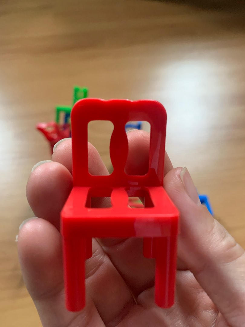 Stack the chairs game., Hobbies & Toys, Toys & Games on Carousell