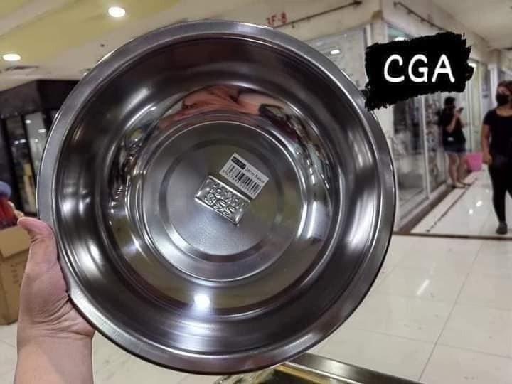 Stainless Basin 36-40cm, Furniture & Home Living, Kitchenware ...