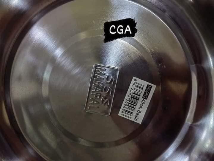 Stainless Basin 36-40cm, Furniture & Home Living, Kitchenware ...
