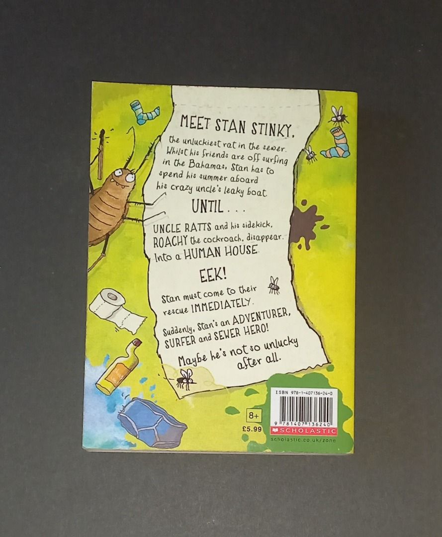 Stan Stinky A Sewer Hero, Hobbies & Toys, Books & Magazines, Storybooks ...