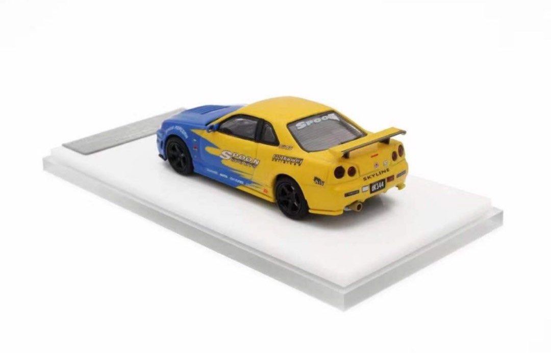 Stance Hunters SH 1:64 Diecast Model Skyline GT-R R34 Z-Tune Spoon ...