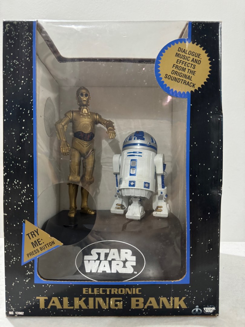 Star war talking bank R2-D2 & C-3PO, Hobbies & Toys, Toys & Games on ...