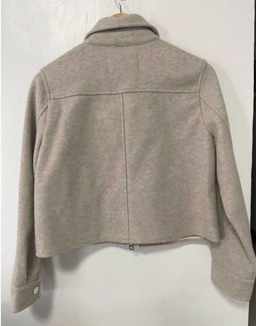 STRADIVARIUS soft straight jacket, Women's Fashion, Coats, Jackets and ...