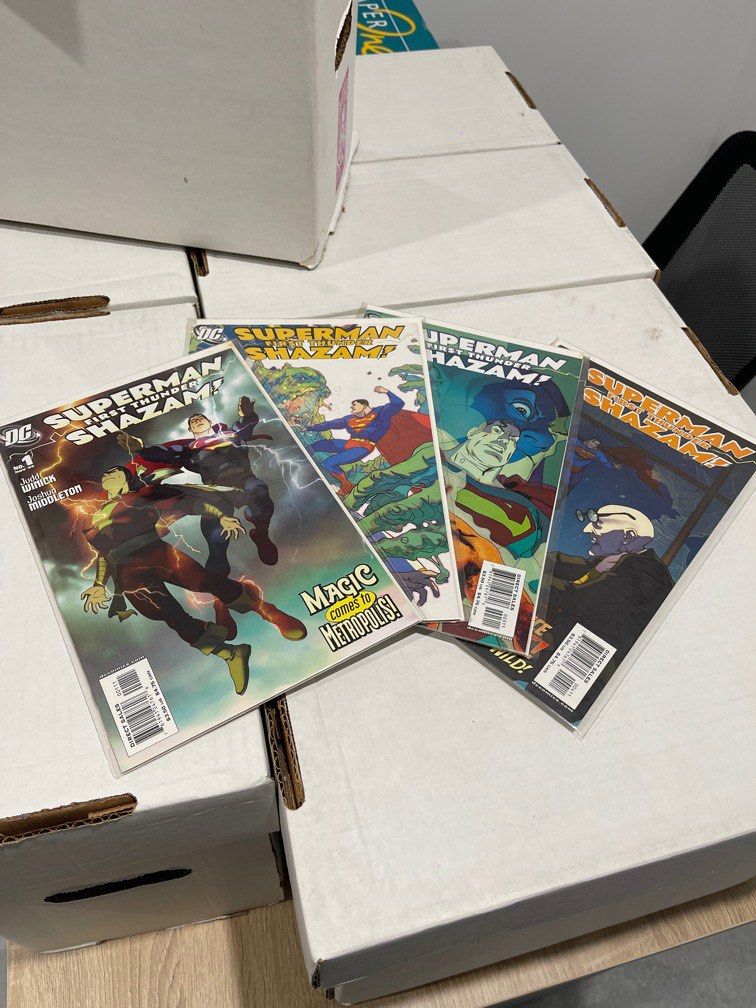 Superman Shazam First Thunder Comic Books, Hobbies & Toys, Books ...