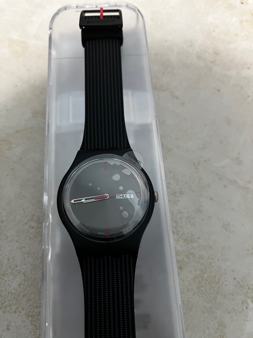 Swatch Watch - Black, Men's Fashion, Watches & Accessories, Watches on ...