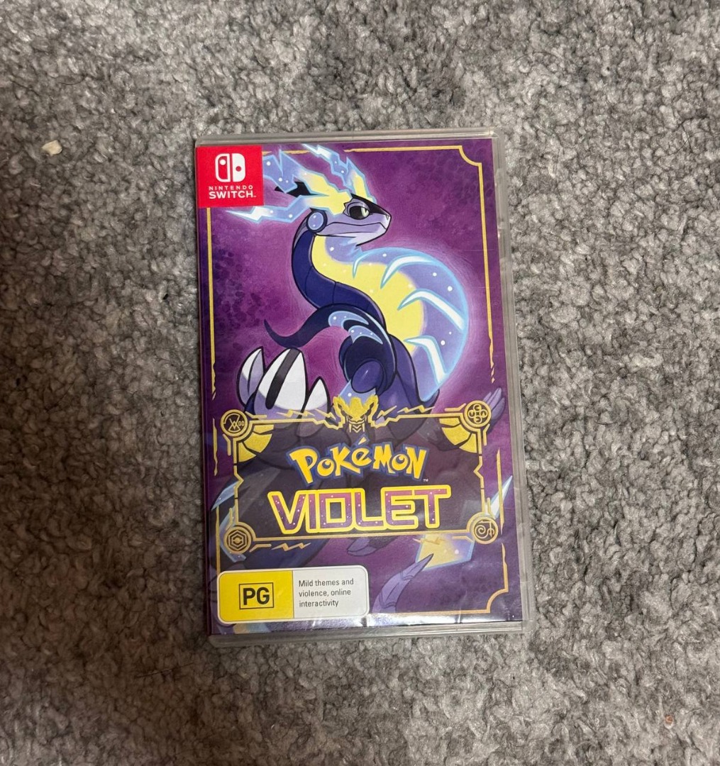 Switch Pokemon violet, Video Gaming, Video Games, Nintendo on Carousell