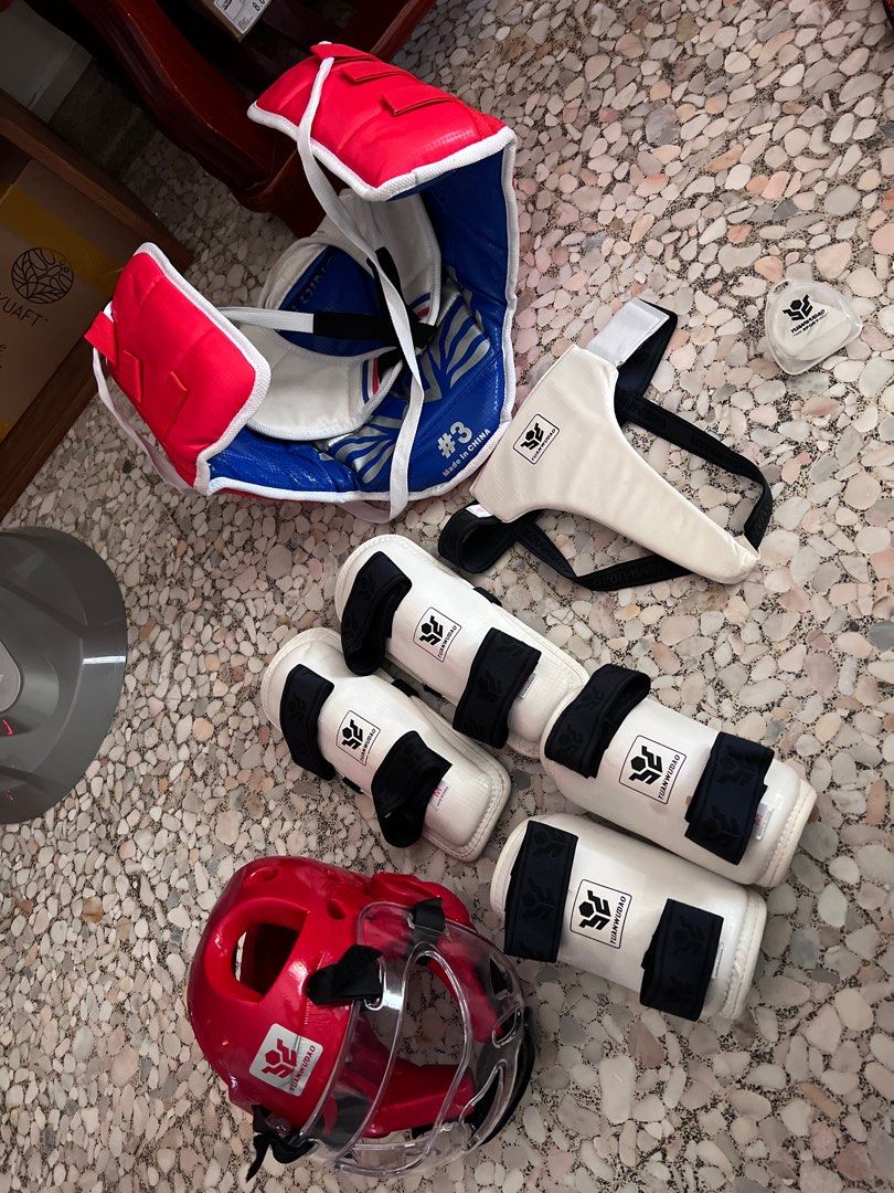 taekwondo guard set, Sports Equipment, Other Sports Equipment and ...