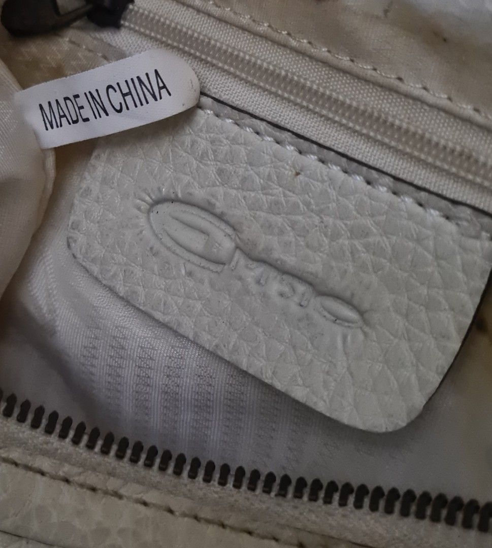 TAS KULIT EMSIO ORIGINAL, Fesyen Wanita, Tas & Dompet di Carousell
