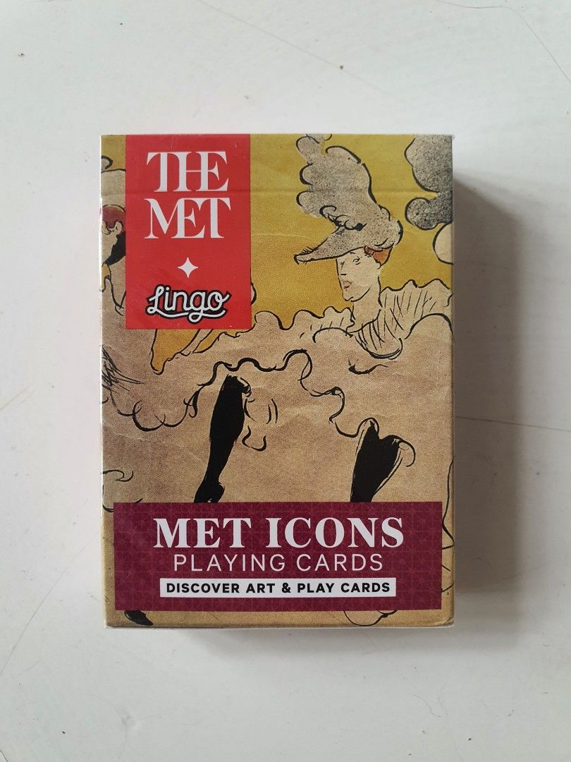 The Met playing cards featuring met icons, Hobbies & Toys, Toys & Games ...