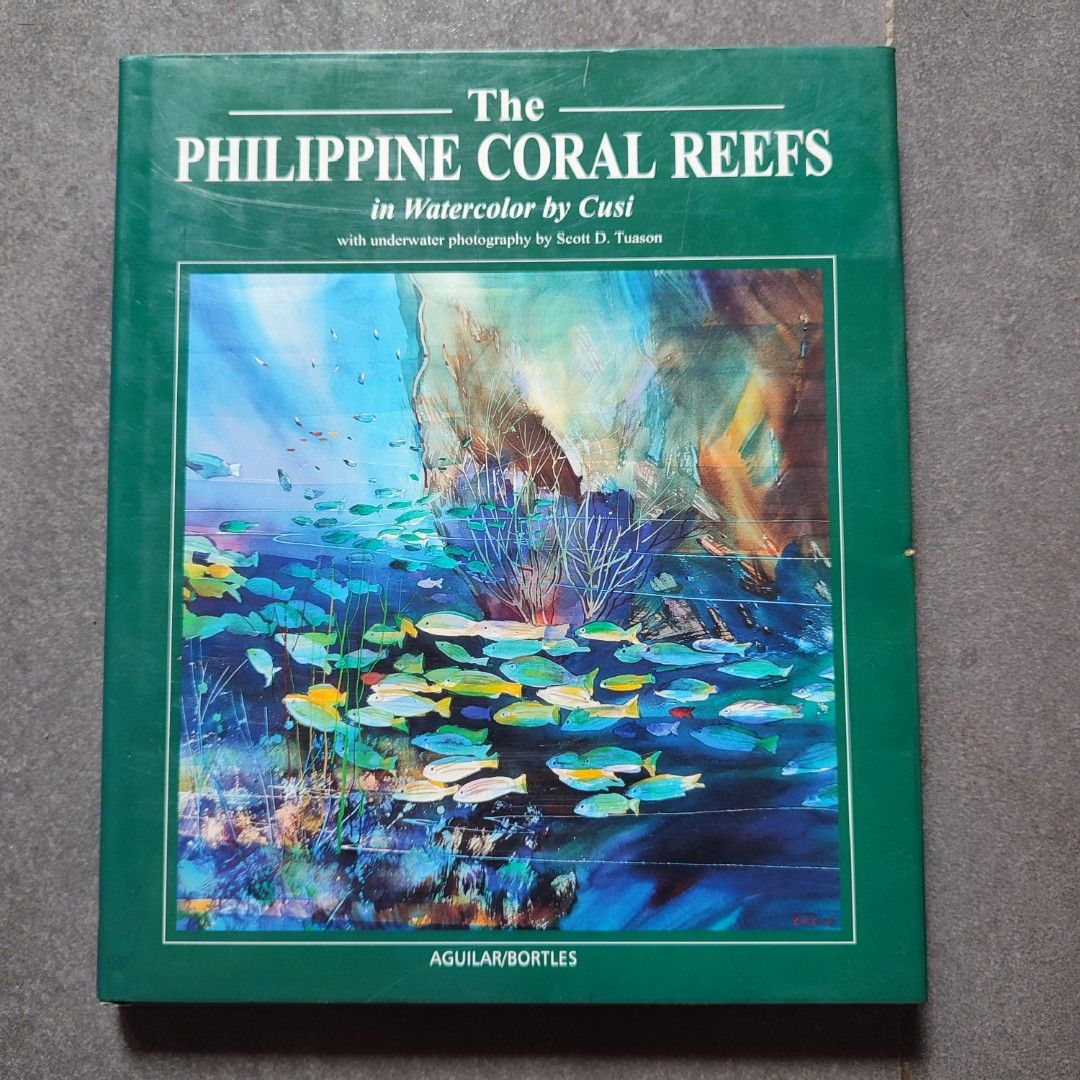 The Philippine Coral Reefs in Watercolor by Cusi, Hobbies & Toys, Books ...