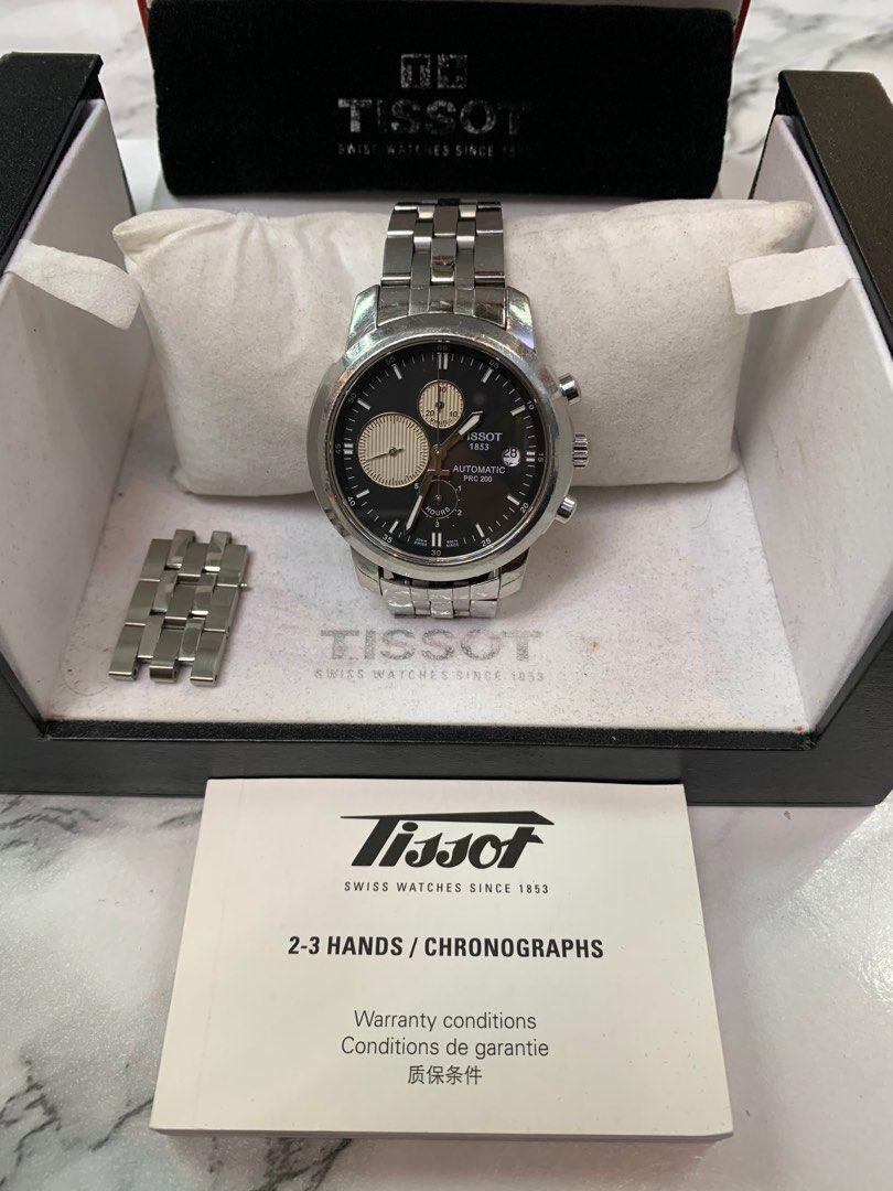 TISSOT T-Sport PRC 200 Chronograph Men's Watch, Luxury, Watches on ...