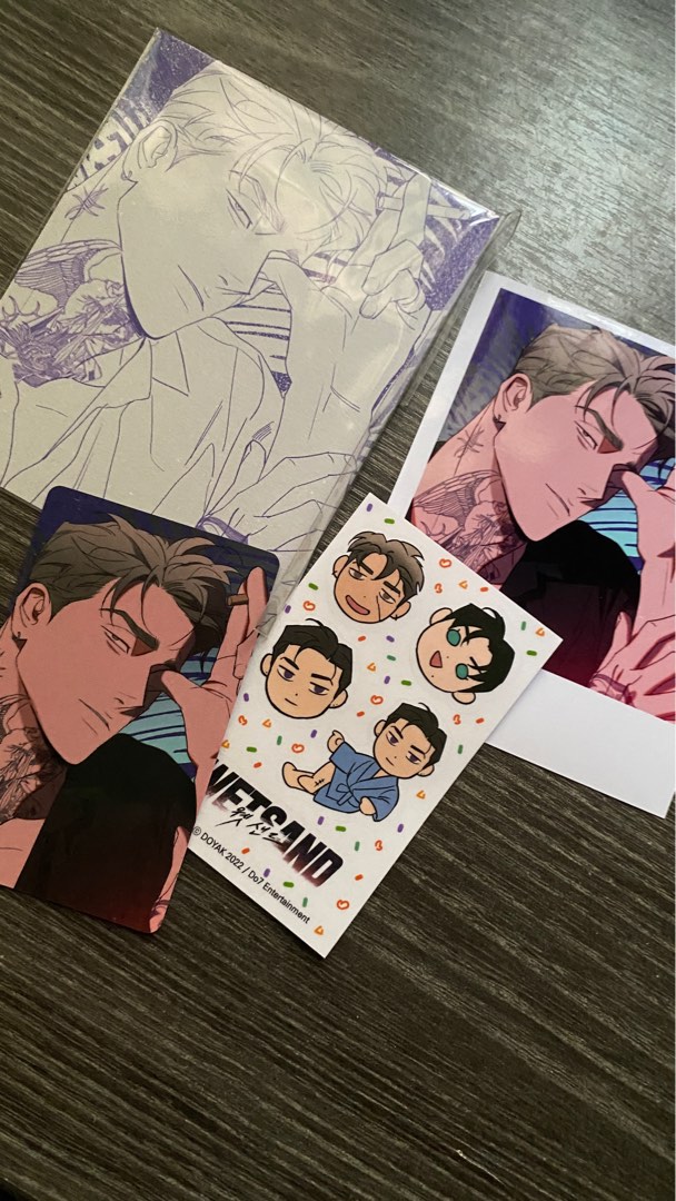 TJ Oh Taejoon Set | Wet Sand | Art | Print | Photocards |Manga | Manwha ...