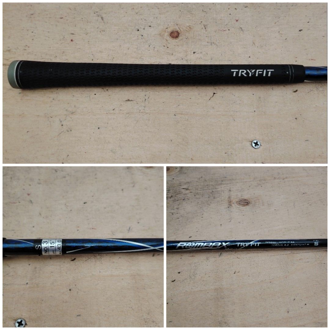 Tobunda TryFit wood 3 KP GOLF, Sports Equipment, Sports & Games, Golf on Carousell