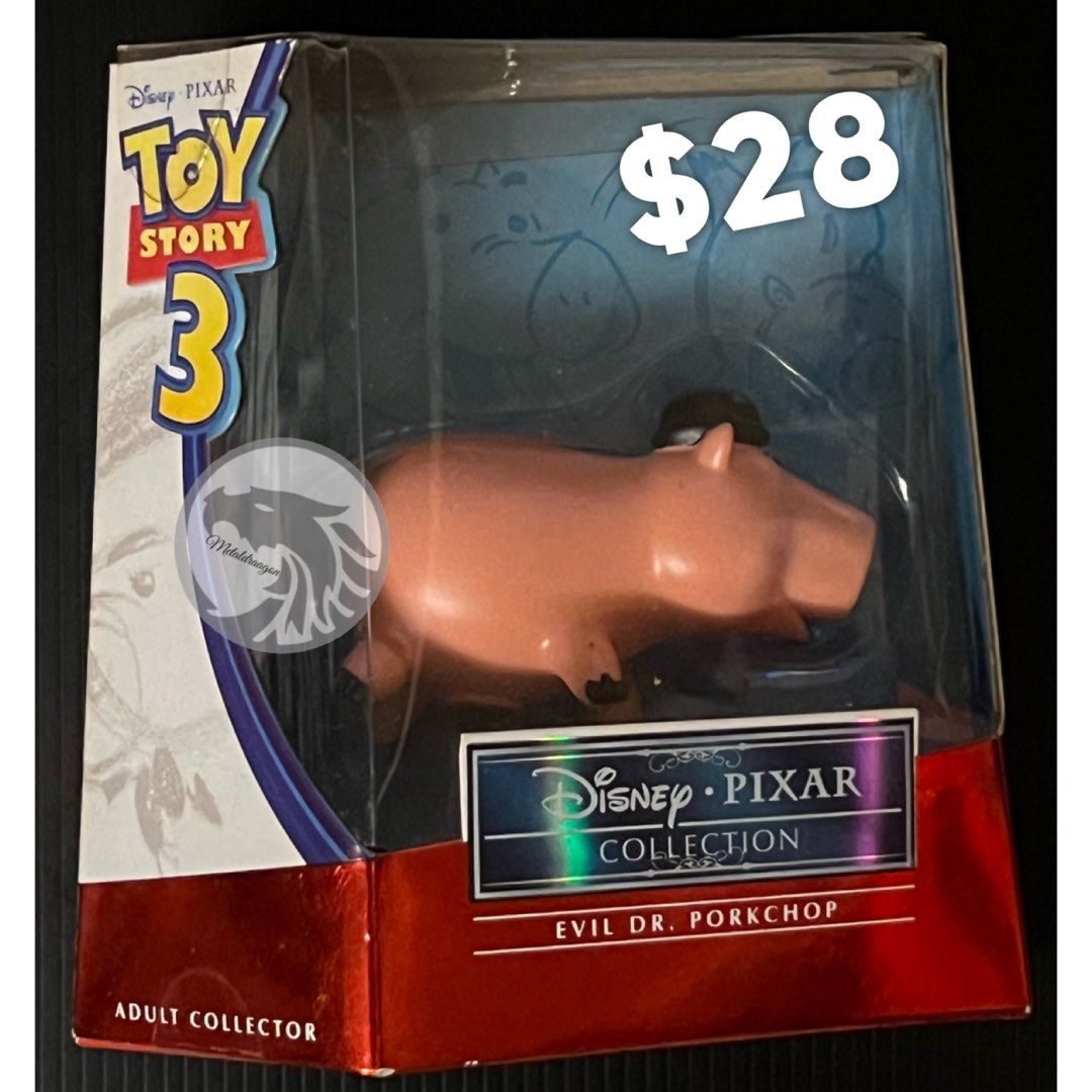 TOY Story 3 | Disney Pixar Collection POP | Dr. Porkchop Pig Figure ...