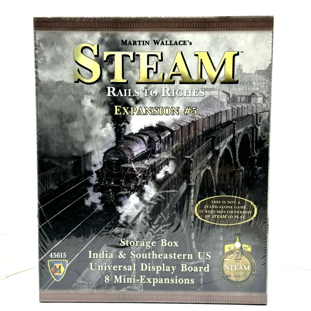 TP-Mayfair Games Steam Map Expansion #5 Boxcar (MFG45615), Hobbies ...