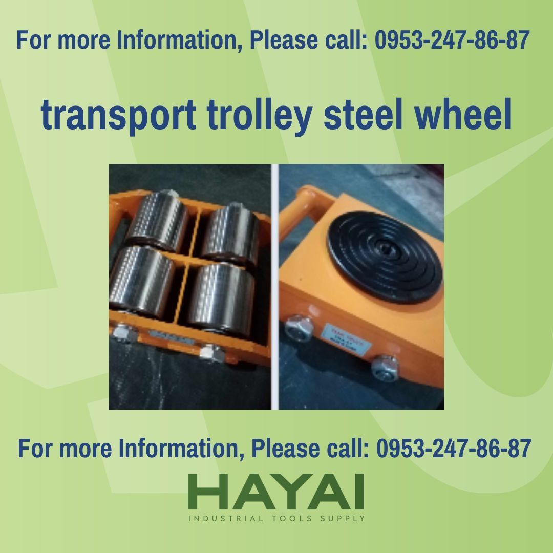 transport trolley steel wheel, Commercial & Industrial, Construction ...