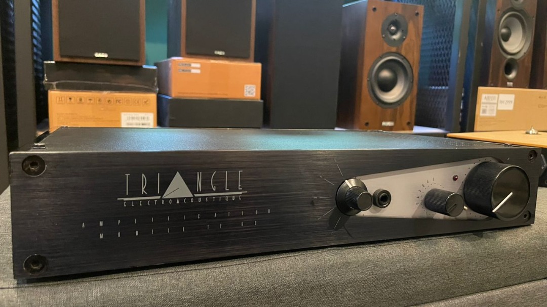Triangle Electro Acoustique TE 60 French Integrated pure Class A ...