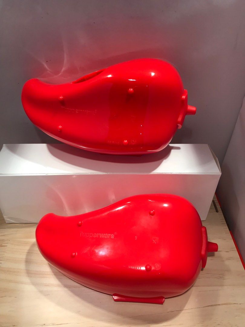 Tupperware Brand Chilli Shape Keeper Container, Furniture & Home Living ...