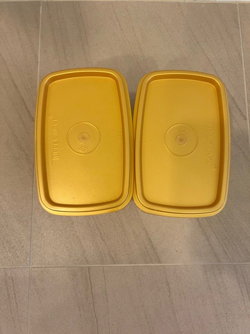 Tupperware Gold Shelf Saver (800ml), Furniture & Home Living, Home ...