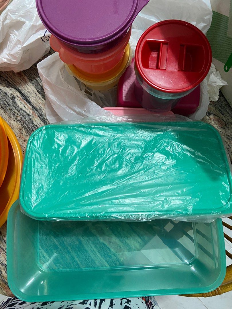 Tupperware storage boxes, Furniture & Home Living, Kitchenware ...