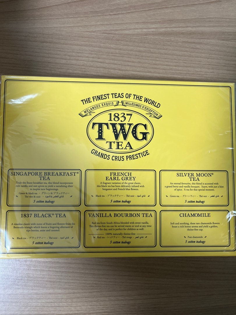 TWG Tea Taster Collection Brand New, Food & Drinks, Packaged & Instant ...