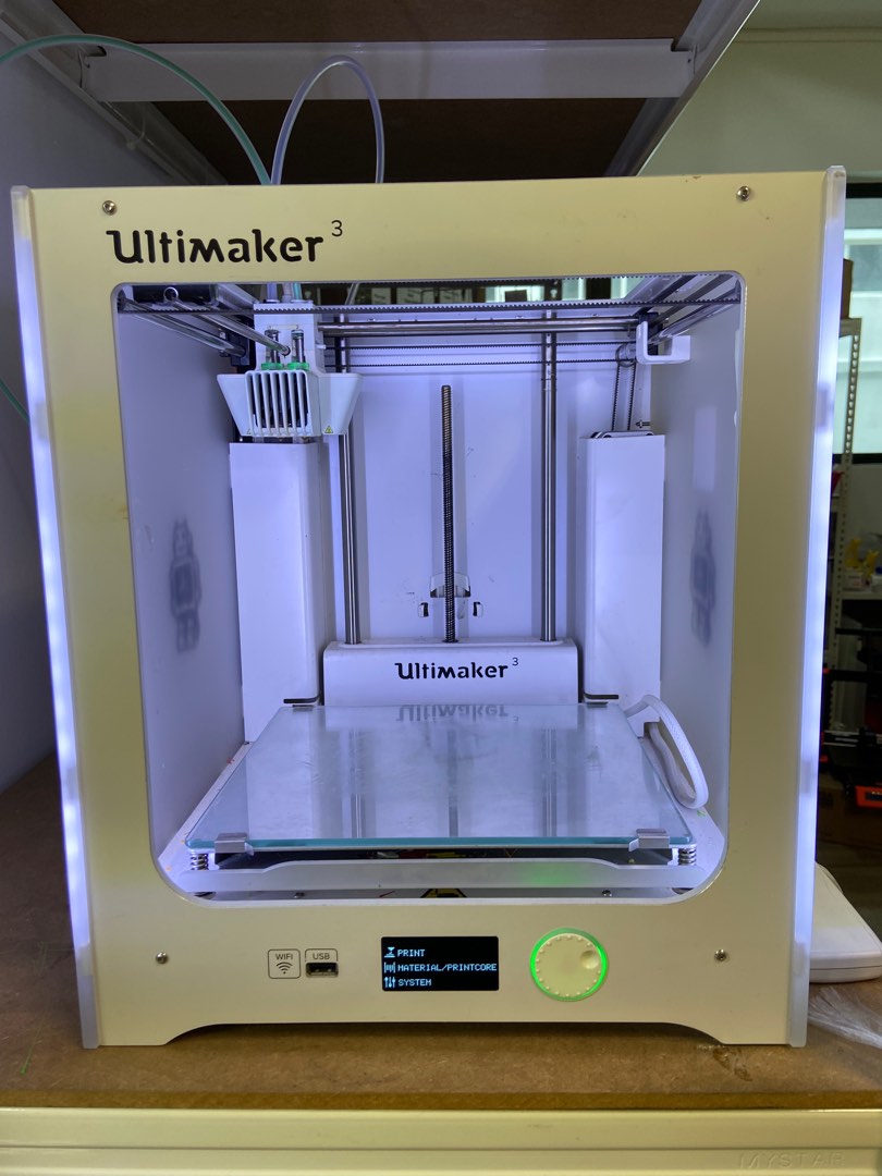 Ultimaker 3 (3d printer)+ 20 rolls of PLA filament, Computers & Tech ...