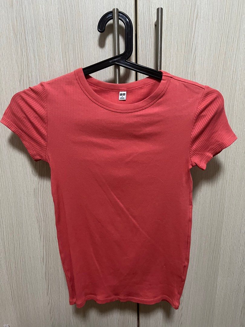 UNIQLO RED STOP, Women's Fashion, Tops, Shirts on Carousell