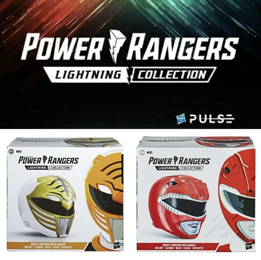 *IN STOCK* Hasbro Power Rangers Lightning Collection White Red Ranger ...