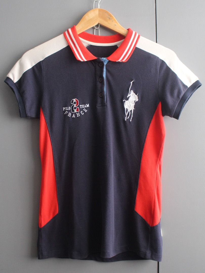 U.S. POLO ASSN. (USPA) NAVY BLUE POLO, Women's Fashion, Tops, Others ...