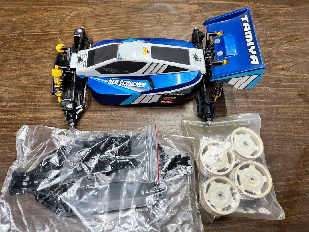 Used Tamiya TT02B RC Car 4WD off road buggy, Hobbies & Toys, Toys ...