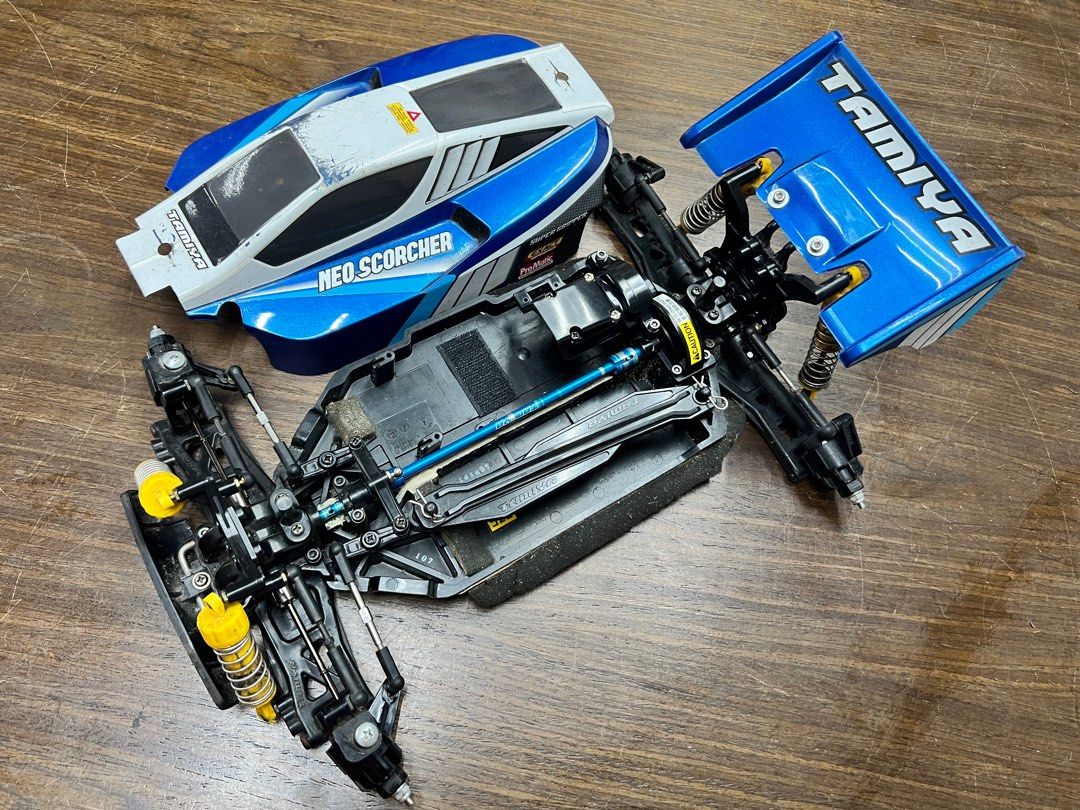 Used Tamiya TT02B RC Car 4WD off road buggy, Hobbies & Toys, Toys ...