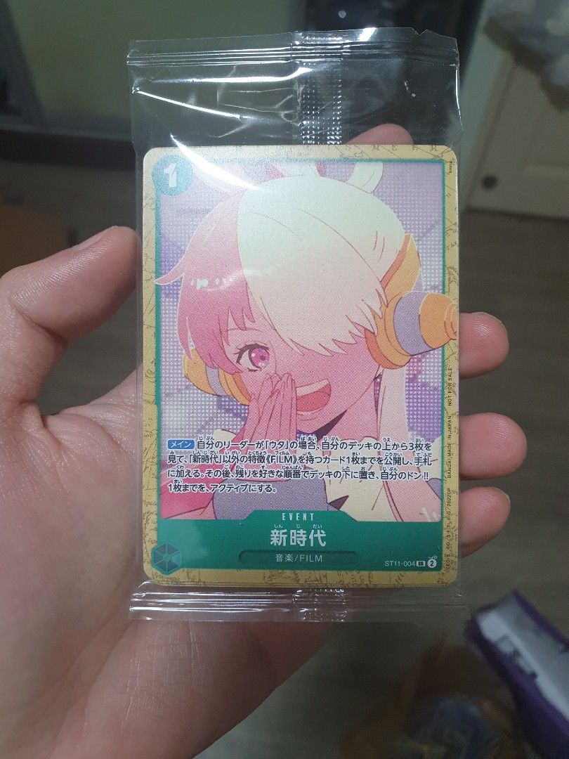 Uta Encore Pack Promo One Piece Card Tcg Parallel AA, Hobbies & Toys ...
