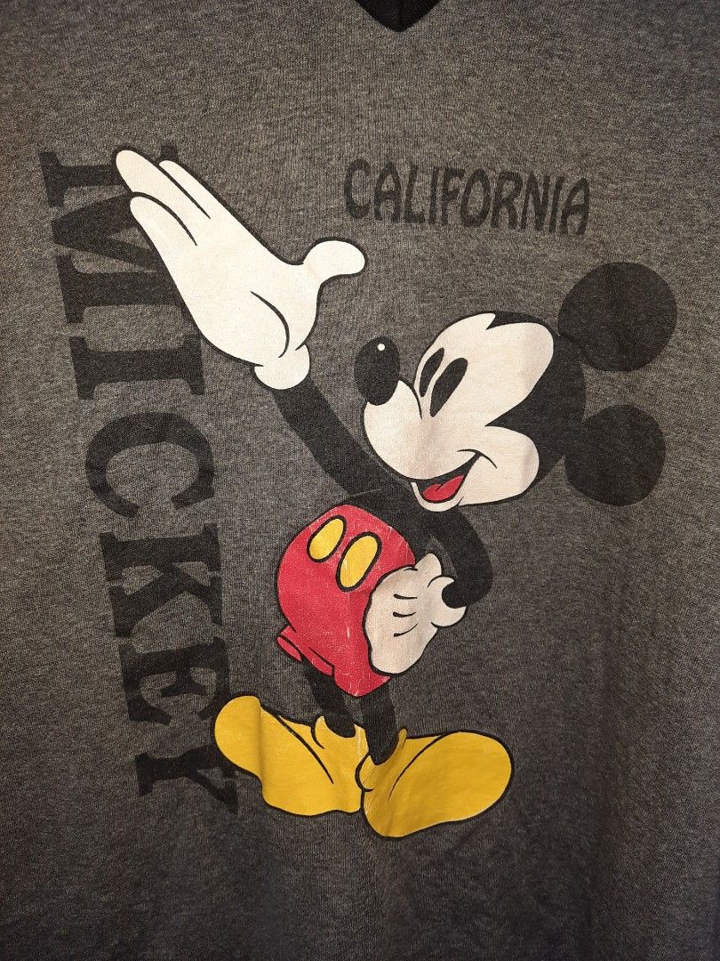 Vintage '80s Mickey Mouse, Men's Fashion, Tops & Sets, Tshirts & Polo ...