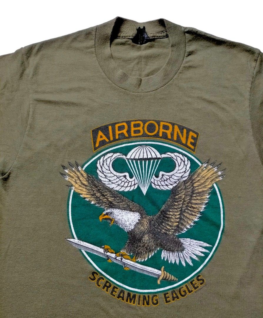 Vintage Airborne Pakiaw Commando, Men's Fashion, Tops & Sets, Tshirts ...