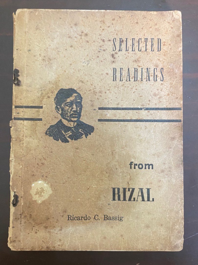 Vintage Antique Filipiniana Book Tagalog Filipino -SELECTED READING ...