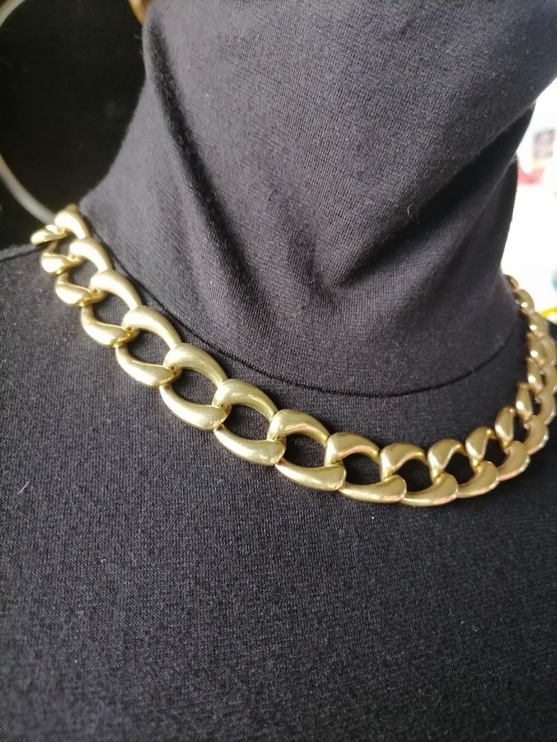 Vintage Napier brand chain link in gold tone, Women's Fashion, Jewelry ...