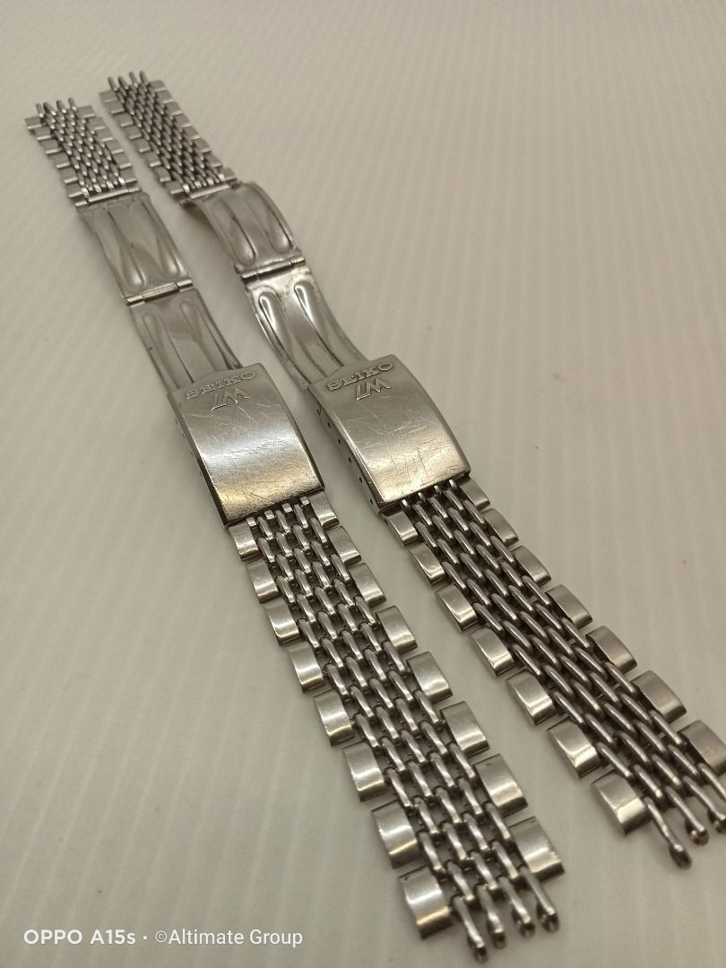 Vintage Seiko LORD MATIC Incomplete SS Bracelets Used for Spare Links ...