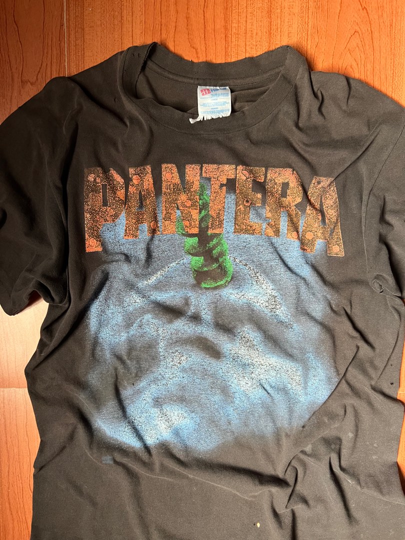 Vintage Shirt Pantera, Men's Fashion, Tops & Sets, Tshirts & Polo ...