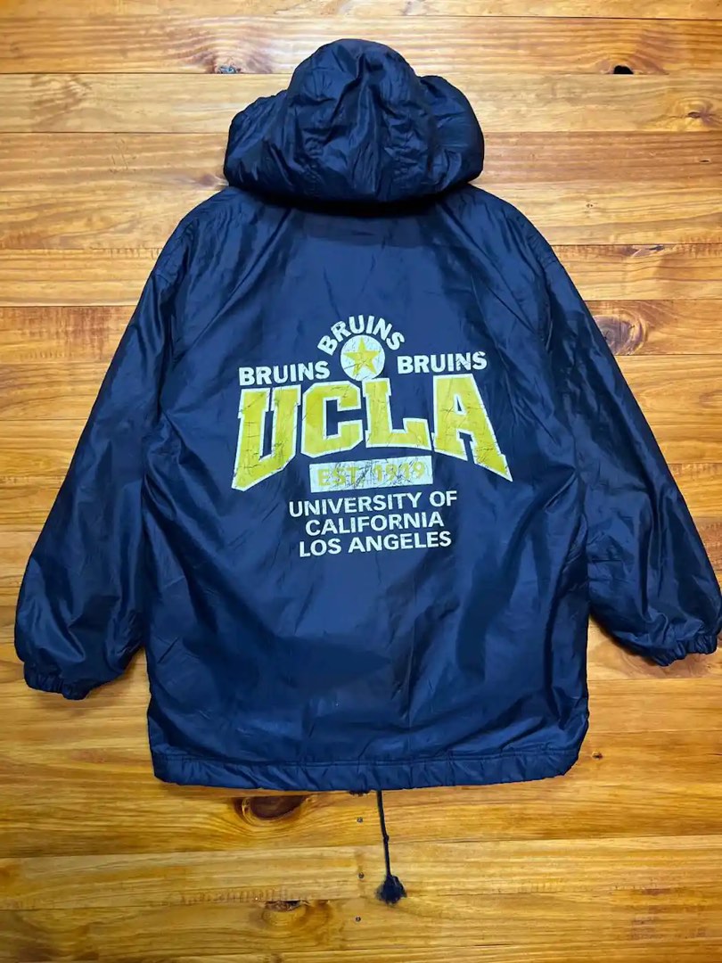 Vintage UCLA Windbreaker Jacket, Men's Fashion, Coats, Jackets and ...